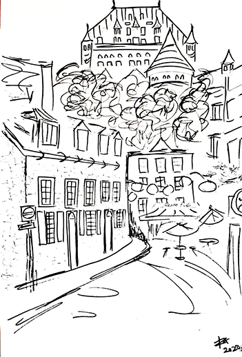 quebec coloring pages