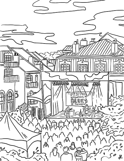 festival du voyageur coloring pages